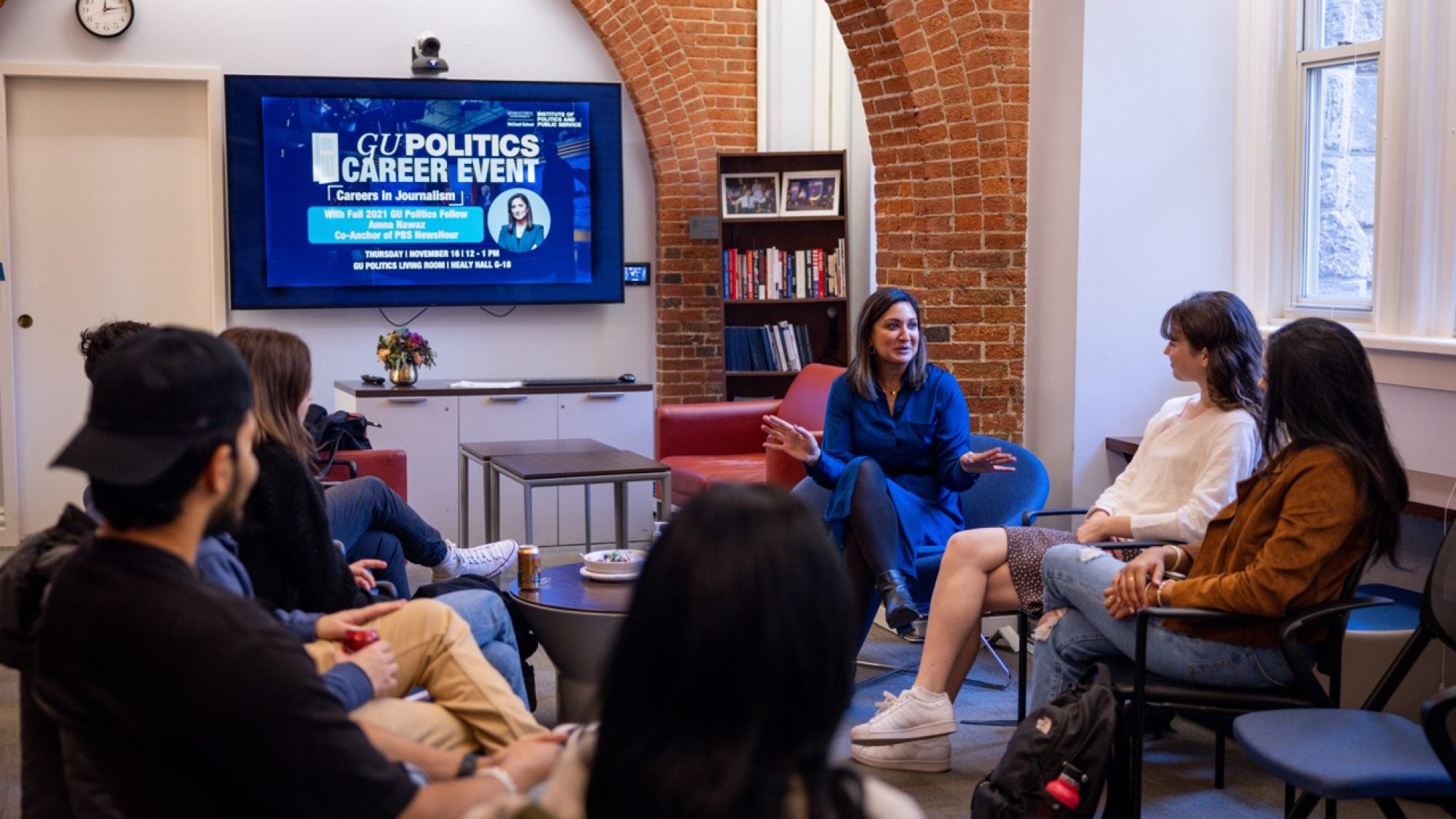 Careers in Journalism with Amna Nawaz - Institute of Politics and ...